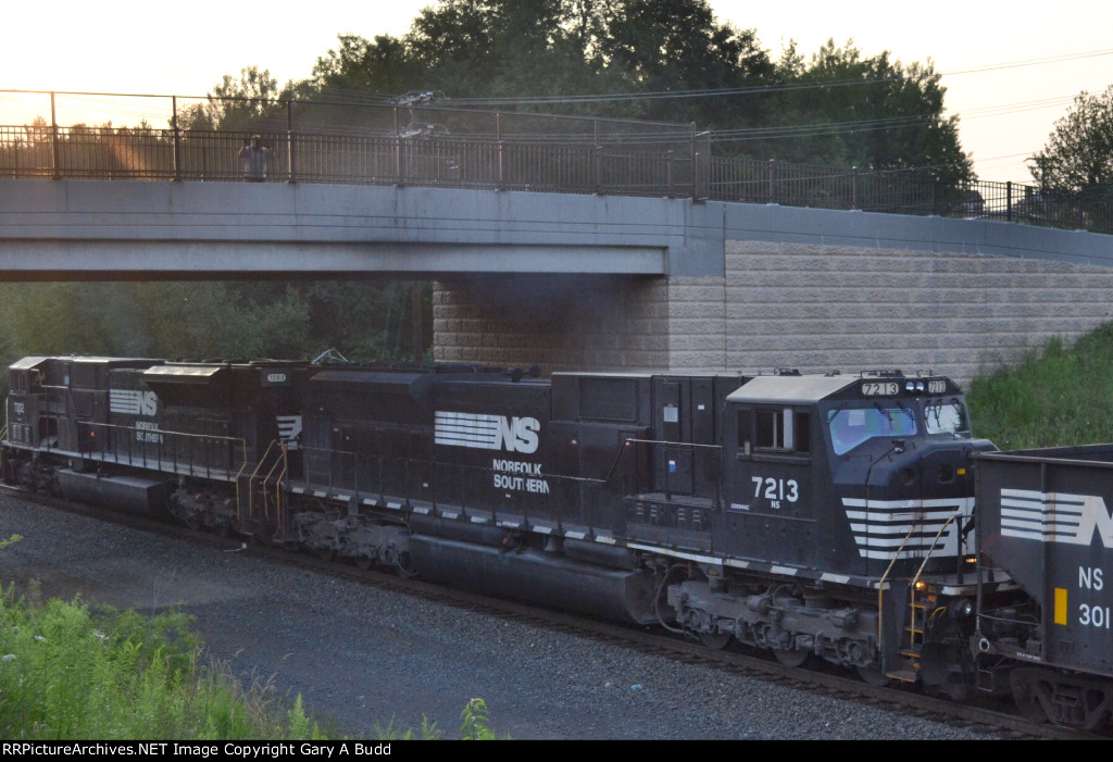 NORFOLK SOUTHERN SD80MAC 7213